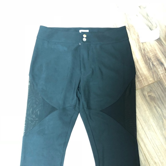 Tobi | Pants & Jumpsuits | Nwt Tobi Mesh Inset Black Pant Medium | Poshmark